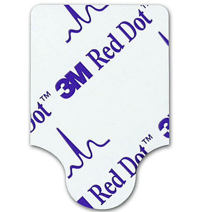 3M Red Dot ECG Resting Electrodes, Plastic Material Radiolucent Tab Co ...