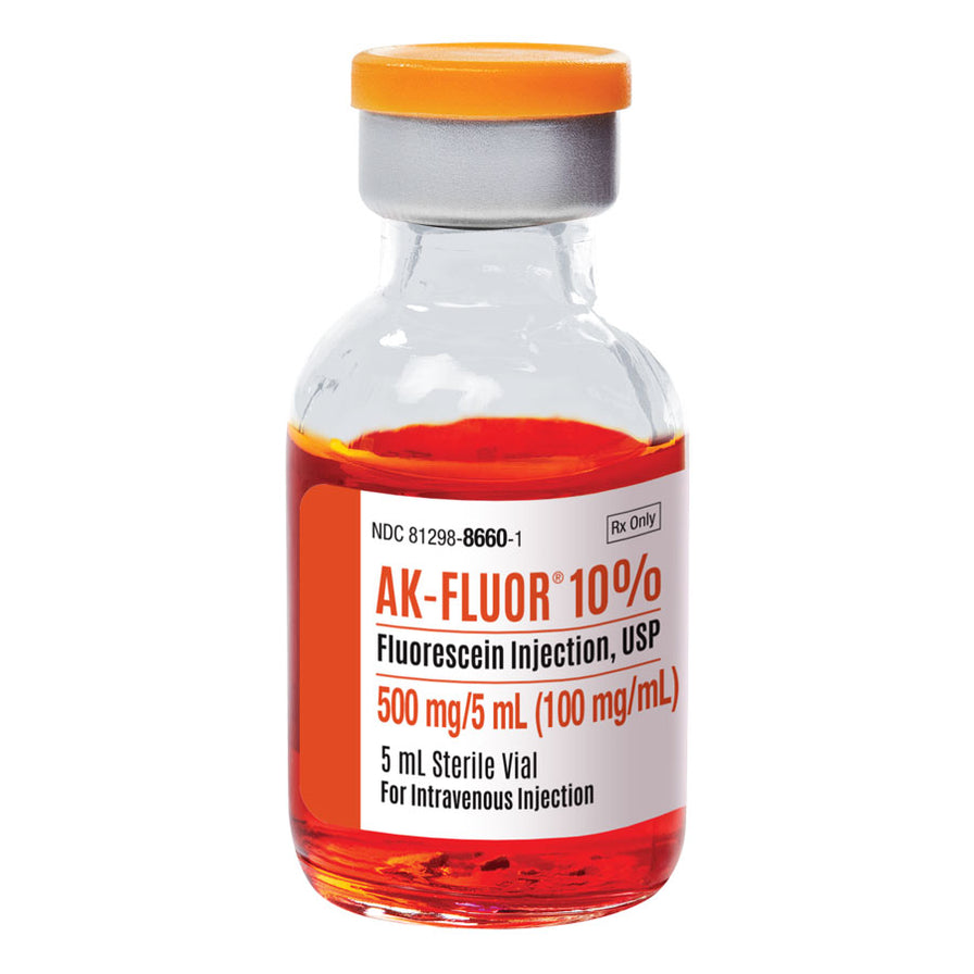 Fluorescein injection | AK-FLUOR 10% Injection | Mountainside ...