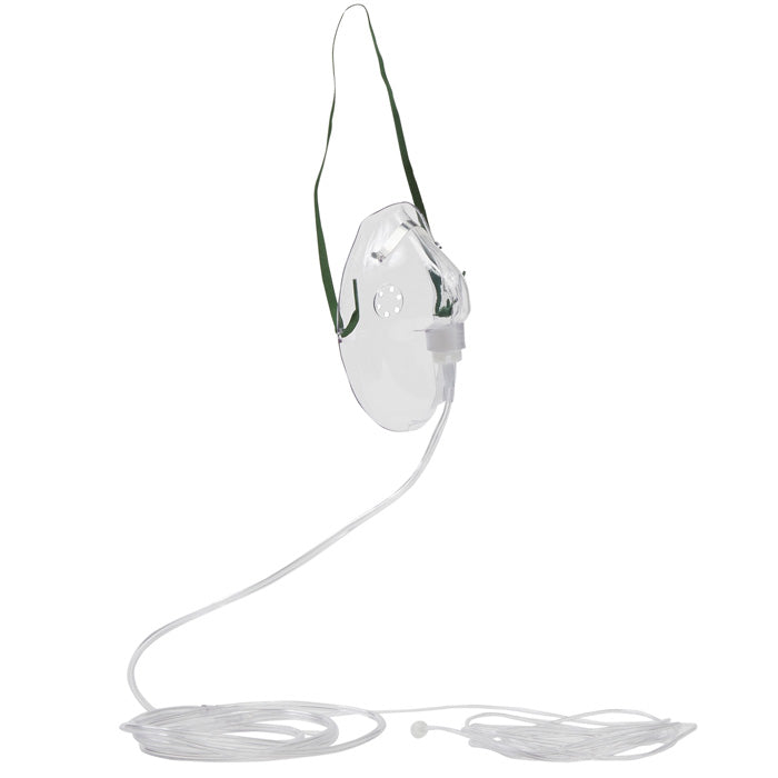 Adult Oxygen Mask with 7 Foot tubing Elongated 1041 — Mountainside ...