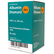 Albumin 25% IV: Plasma Expansion and Shock Treatment — Mountainside Medical