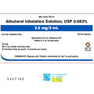 Albuterol Sulfate Inhalation Solution 0.083% Sun Pharmaceuticals ...