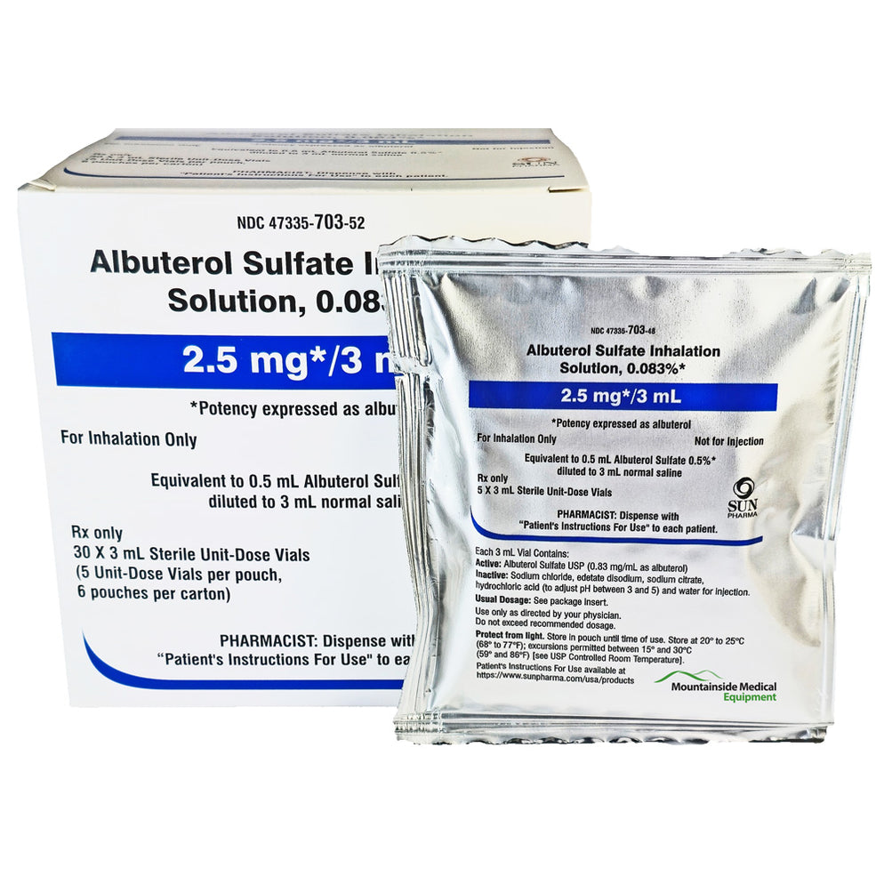 Albuterol Solution: Asthma Relief & Bronchospasm Aid — Mountainside Medical