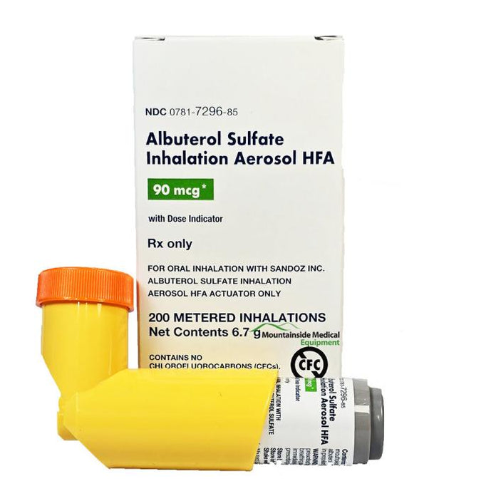 Albuterol Sulfate Products — Mountainside Medical
