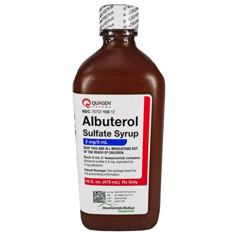 Albuterol Sulfate for Inhalation 1.25 mg Ampules by Mylan 3 mL x 25/Bo ...