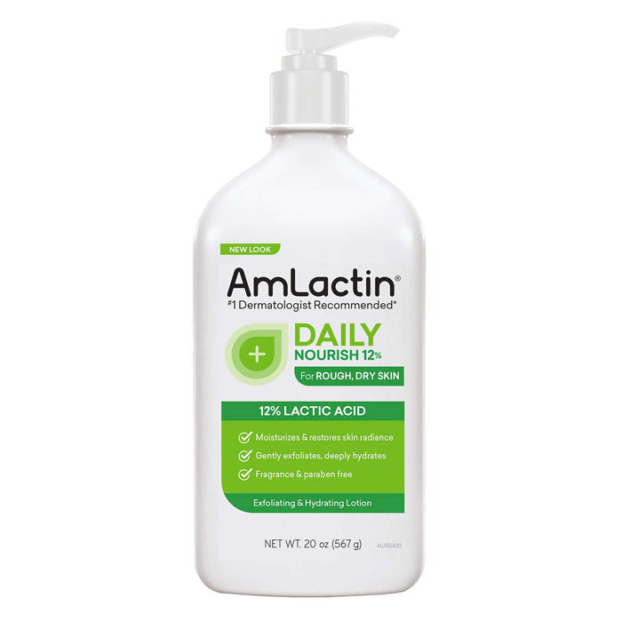 AmLactin Daily Moisturizing Body Lotion wuth 12% Lactic Acid, 7.9 oz ...