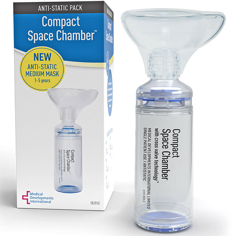 Anti-Static Compact Space Chamber Plus Inhaler Holder — Mountainside ...