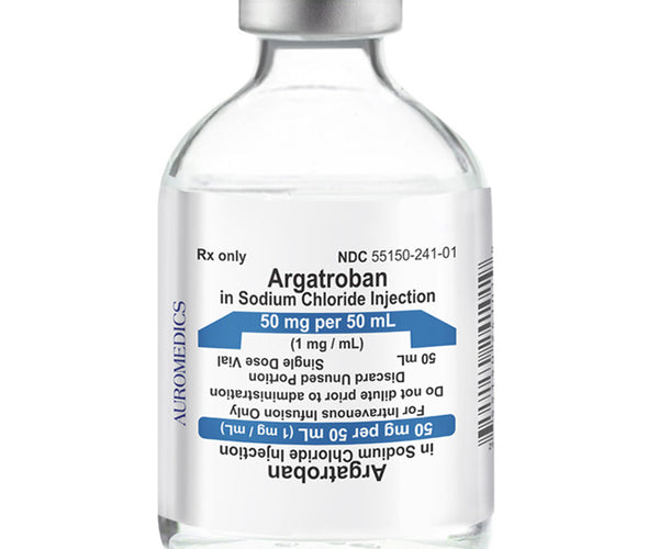 Argatroban Injection: DVT, HIT, Anticoagulant Therapy — Mountainside ...