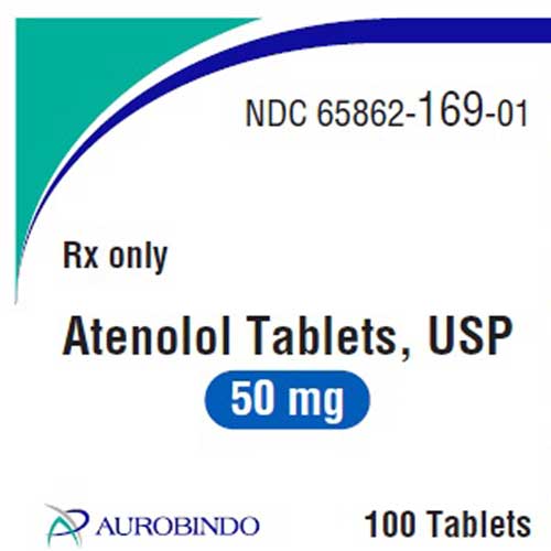 Atenolol Tablets 50 mg by Aurobindo Pharma — Mountainside Medical Equipment
