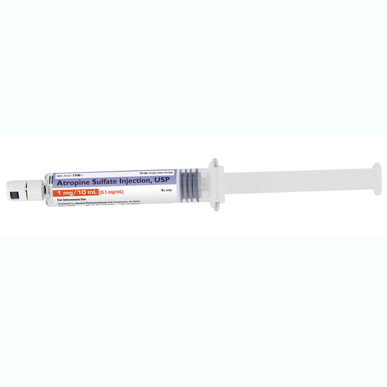 Atropine Sulfate Injection Prefilled Syringes — Mountainside Medical