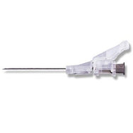 BD SafetyGlide Hypodermic Needle 27g x 5/8" Gray Safety with Beveled S ...