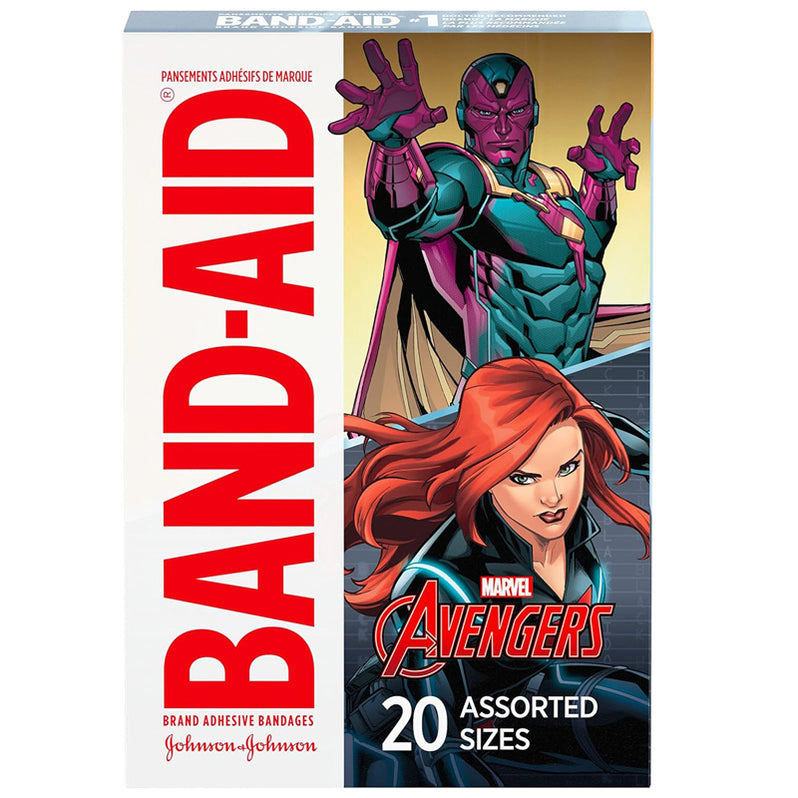 Band-Aid Adhesive Bandages Marvel Avengers Characters — Mountainside Medical