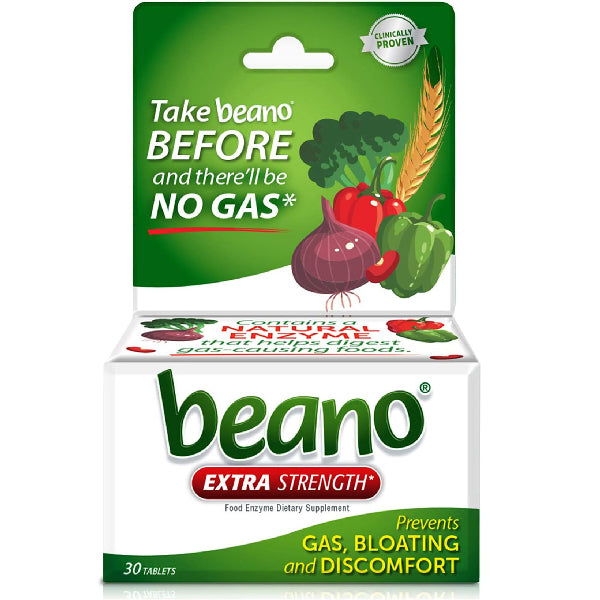 Beano Ultra Gas Prevention Tablets, 30 Count — Mountainside Medical ...