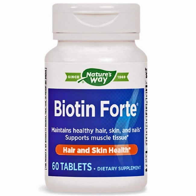 Biotin Forte Tablets For Heathly Hair, Skin and Nails — Mountainside ...