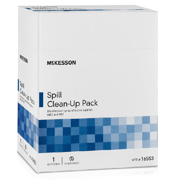 Blood Spill Cleanup Kit for Biohazard Bloodborne Pathogens ...