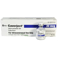 Caverject Impulse (Alprostadil for Injection) 20 mcg, 6/Box ...
