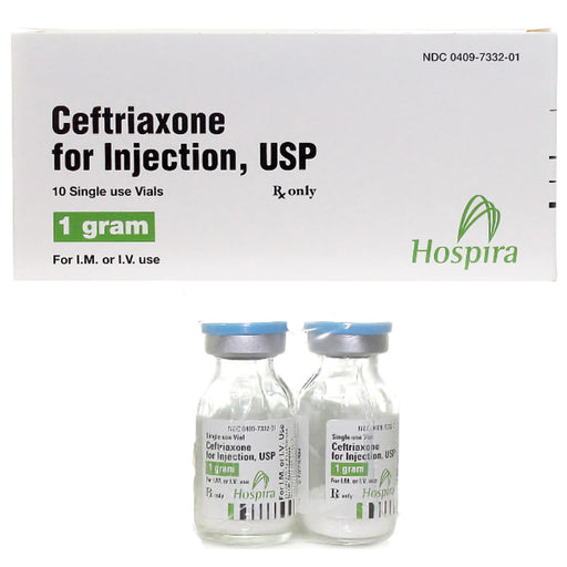 Ceftriaxone Injections: Bacterial Infection Treatment — Mountainside Medical Equipment