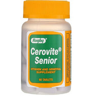 Cerovite Senior Vitamin & Mineral Supplement 60 Tablets — Mountainside ...