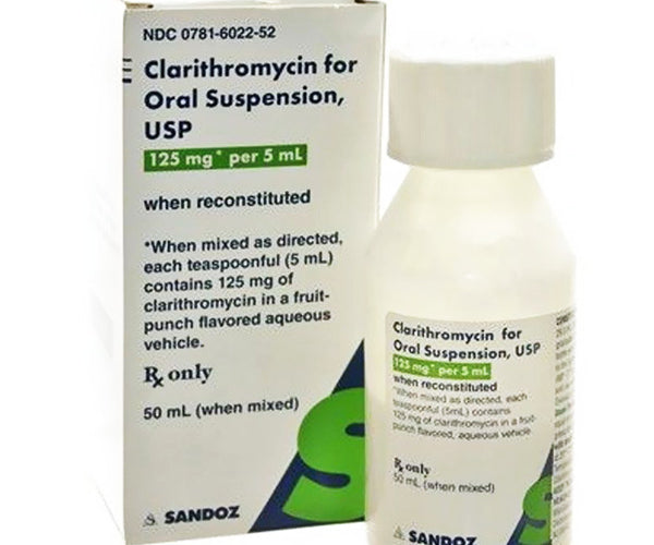 Clarithromycin Oral Solution - Antibiotic for Respiratory Infections ...