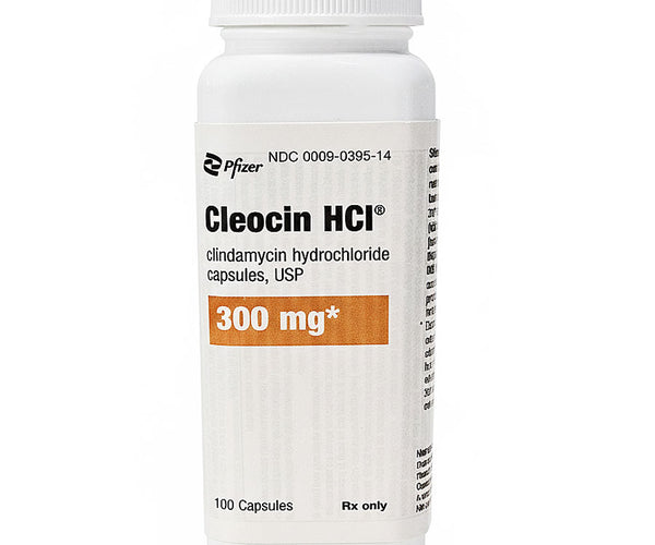 Cleocin Clindamycin hydrochloride 300 mg Capsules by Pfizer ...