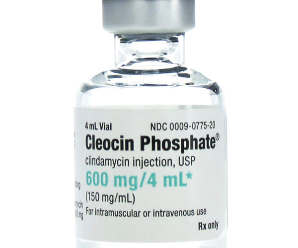Cleocin Injection Clindamycin Antibiotic 150 mg/mL Vial 4 mL Pfizer ...