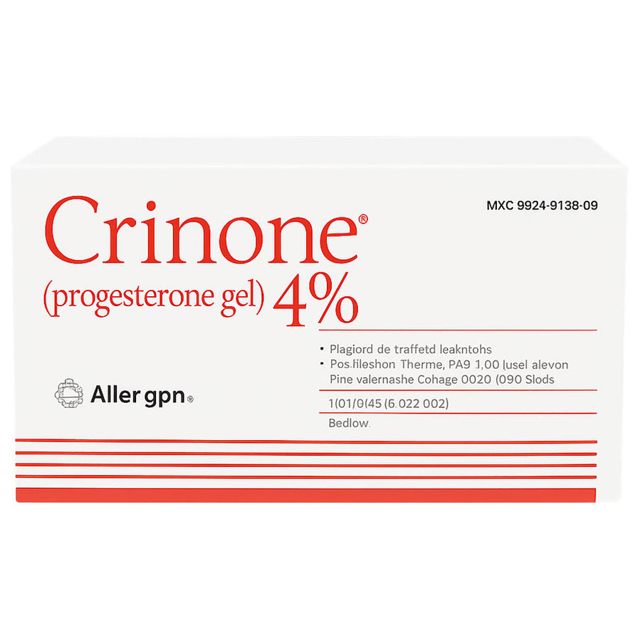 Crinone Progesterone Gel 4% Single Tubes 1.125 gm x 6/Box (RX ...