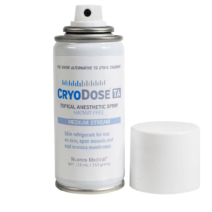 CryoDose TA Topical Anesthetic Medium Stream Spray 115 mL Size ...