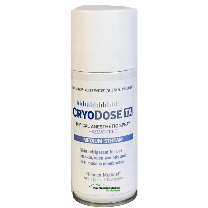 CryoDose TA Topical Anesthetic Medium Stream Spray 115 mL Size ...