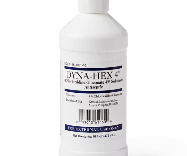DYNA-HEX 4 Chlorhexidine Gluconate Surgical Scrub CHG Topical Anisepti ...