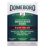 Domeboro Astringent Solution Itch Relief Powder Packets 12 Count ...