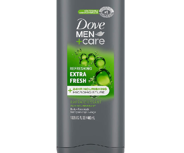 Dove Men+Care Extra Fresh Body Wash: Ultimate Refreshment ...