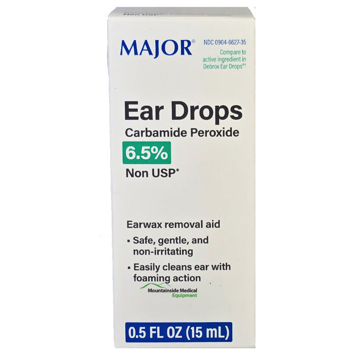 Ear Drops Wax Removal Carbamide Peroxide 6.5% — Mountainside Medical ...
