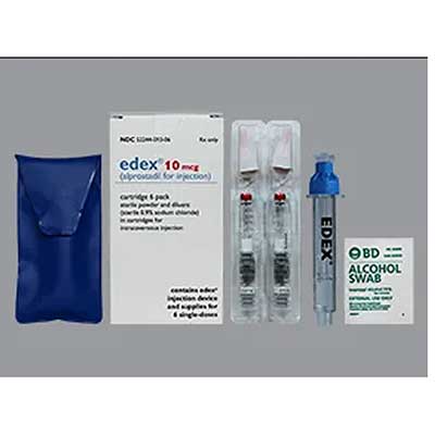 Edex 10 Alprostadil for injection Kit by Endo Laboratories ...