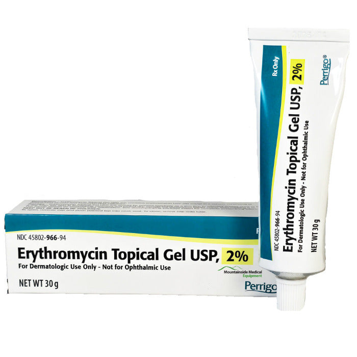 Erythromycin Topical Gel 2% for Skin Infections, Acne & Rosacea ...