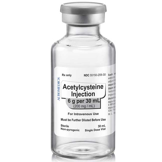 Acetylcysteine Medications — Mountainside Medical