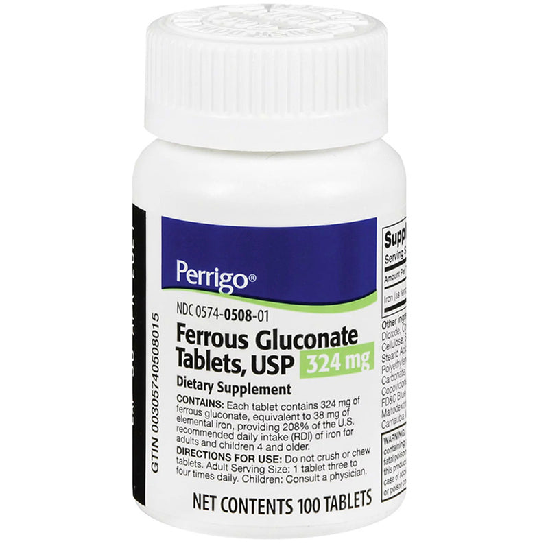 Ferrous Sulfate EC Tablets 324 mg - Iron Supplement — Mountainside Medical