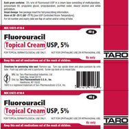 Fluorouracil Skin Cream 5% by Taro Pharmaceuticals — Mountainside Medical