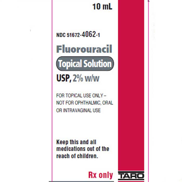 Fluorouracil Topical Solution 2% 10 mL — Mountainside Medical Equipment
