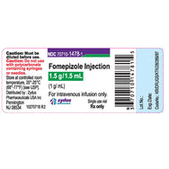 Fomepizole injection 1.5gm/1.5mL 1 gram Vial by Zydus — Mountainside ...