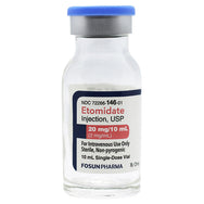 Etomidate for Injection 2 mg Single-dose Vials 10mL — Mountainside Medical
