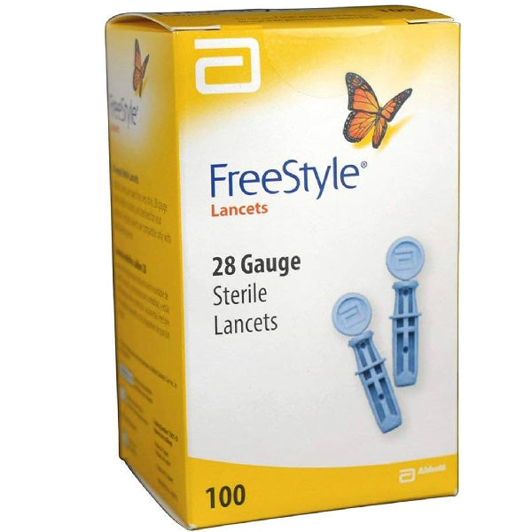 Freestyle Blood Glucose Finger Lancets (100 Count) — Mountainside ...