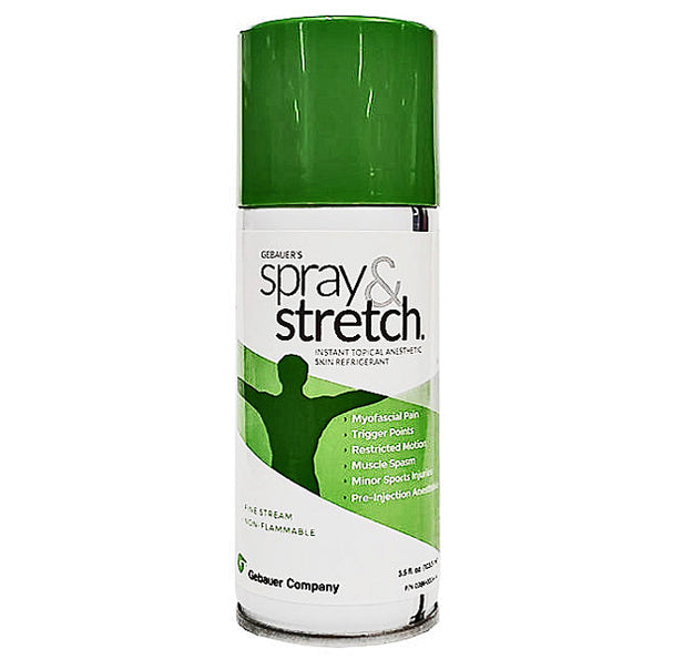 Gebauer Spray & Stretch - Instant Muscle Pain Relief Spray ...