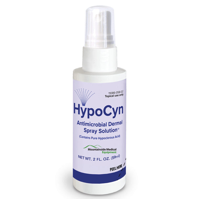 HypoCyn Antimicrobial Dermal Spray Hypochlorous Solution — Mountainside ...