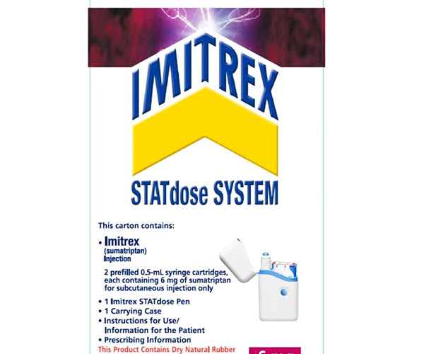 IMITREX STATdose Kit (Sumatriptan Succinate injection) — Mountainside ...