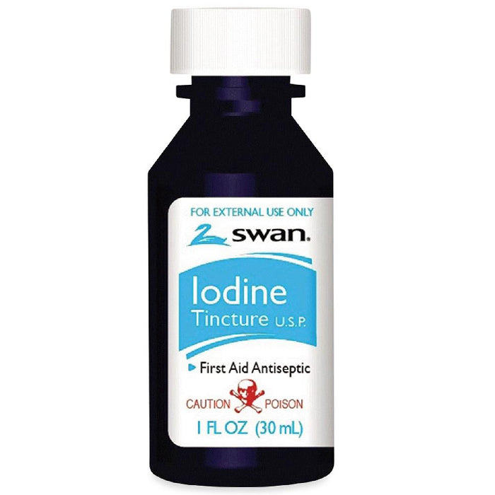 Iodine Tincture 2% First Aid Antiseptic 1 oz Bottle — Mountainside ...