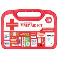 Johnson & Johnson First Aid Kit 160 Pieces — Mountainside Medical Equipment