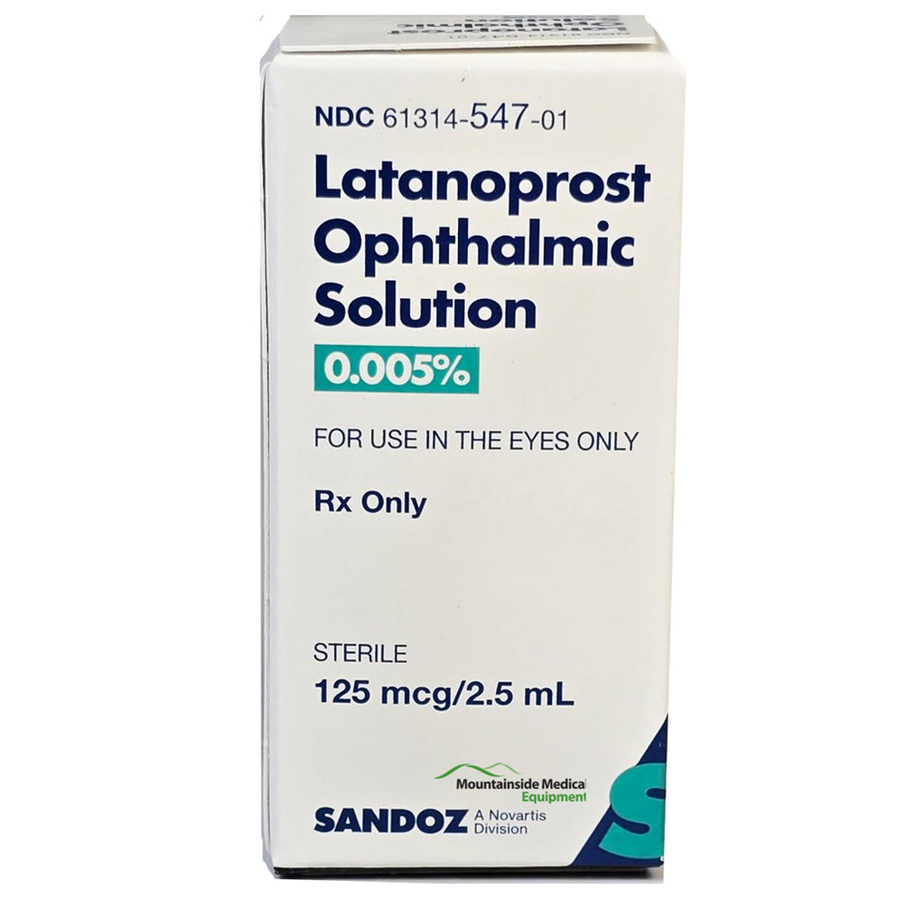 Latanoprost Eye Drops 0.005% Ophthalmic Solution 2.5 mL by Sandoz **Re ...