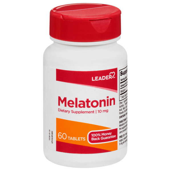 Melatonin 10 mg Sleep Aid Tablets 60 Count — Mountainside Medical Equipment