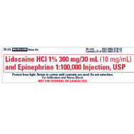 Lidocaine 1% with Epinephrine: Local Anesthetic — Mountainside Medical