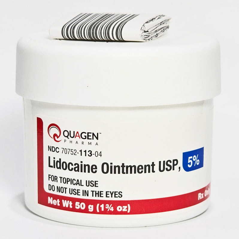 Lidocaine Ointment 5%: Topical Pain & Itch Relief — Mountainside Medical