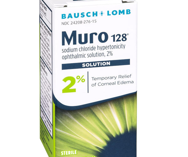 Muro 128 Eye Solution 2%: Edema Relief & Eye Health — Mountainside Medical